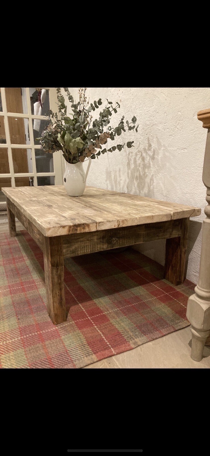 Rustic coffee table | eBay UK