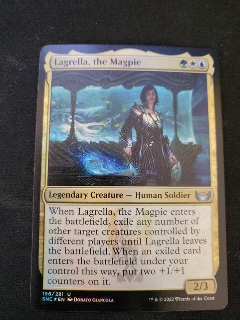MTG Lagrella, the Magpie Streets of New Capenna 196/281 Foil Uncommon ...