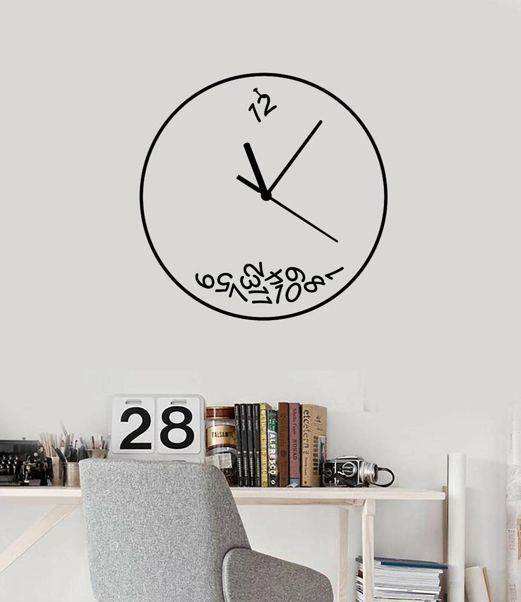Clock Dial Decals