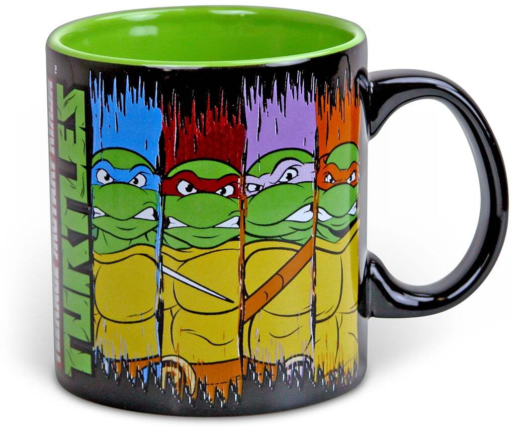 4 Ninja Turtles Angry Faces