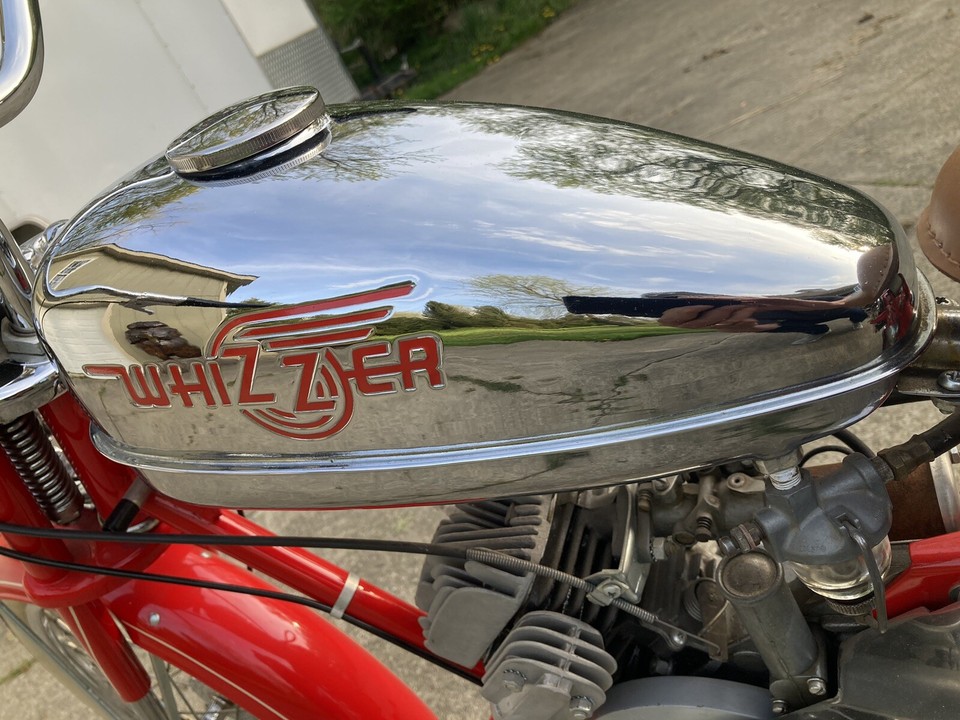 Rare Whizzer Bike Motor Bike Sportsman Completely Restored 1950-ish | eBay