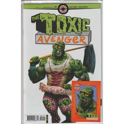 Toxic Avenger #1 Cover D Harper Bagged With Trading Card 1:10 | eBay UK