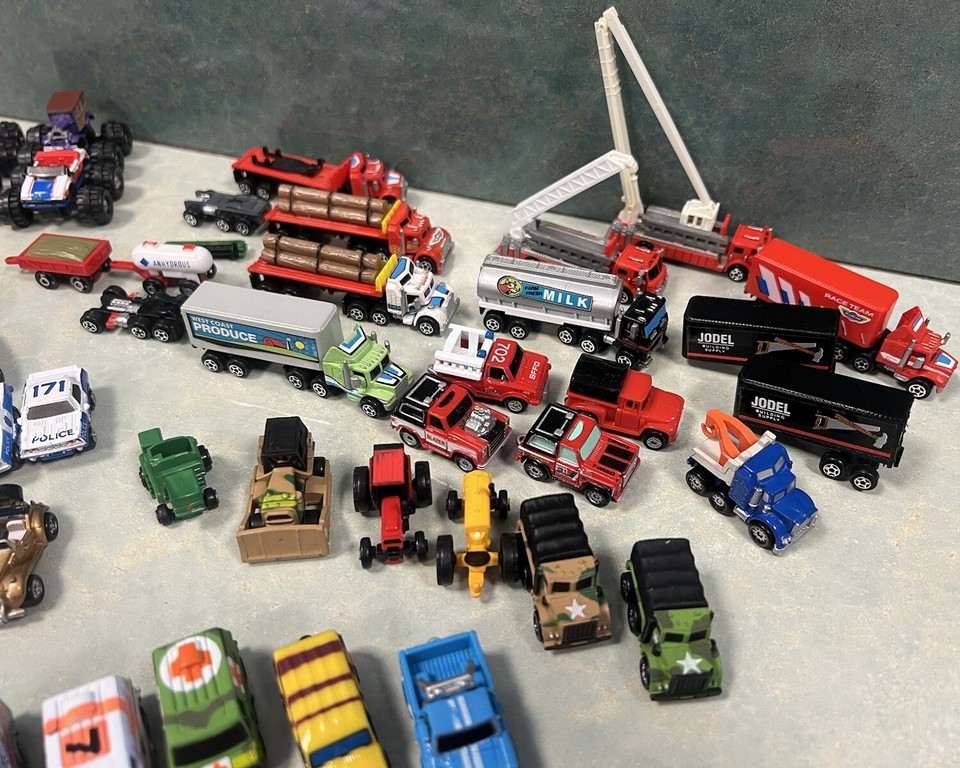 Galoob Micro Machines Lot - Over 100 Micro Machines! RARE LOT! With 2 ...