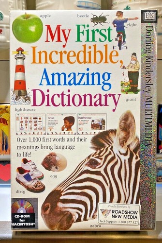 My First Incredible Amazing Dictionary (1994 Mac) 1st 1000 Words ...