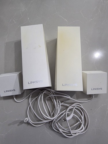 Linksys Velop WHW03 Tri-Band Whole Home Wi-Fi System AC2200 Pack of 2 ...