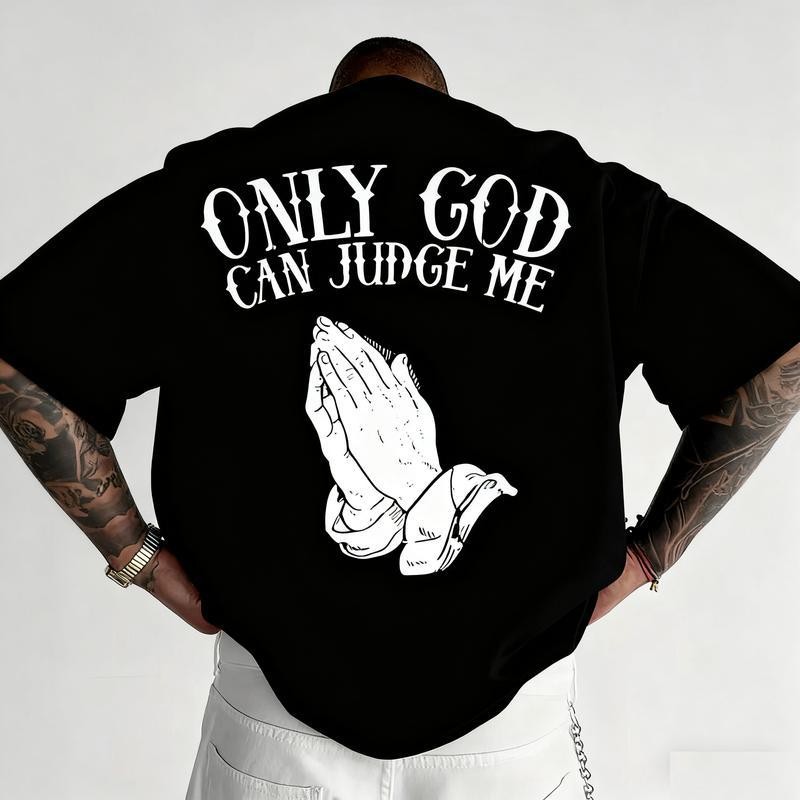 Men'S "Only God Can Judge Me" Graphic T-Shirt | eBay