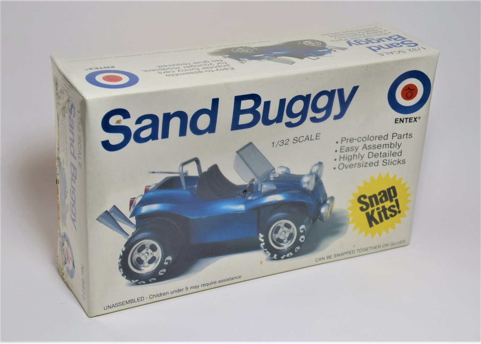 Entex 9605 1/32 Scale Sand Buggy Funny Car Dune Buggy Plastic Model Kit ...