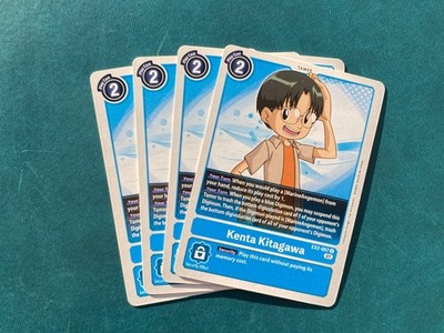 Kenta Kitagawa EX2-057 Playset Digital Hazard Digimon Card Game x4 | eBay