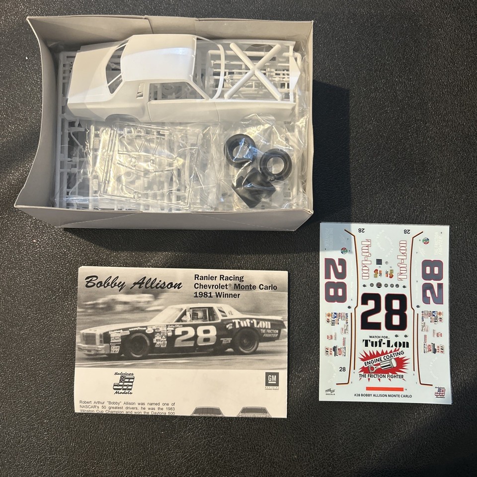 Salvino’s 1/25 Bobby Allison Rainer Racing Monte Carlo Open Box ...