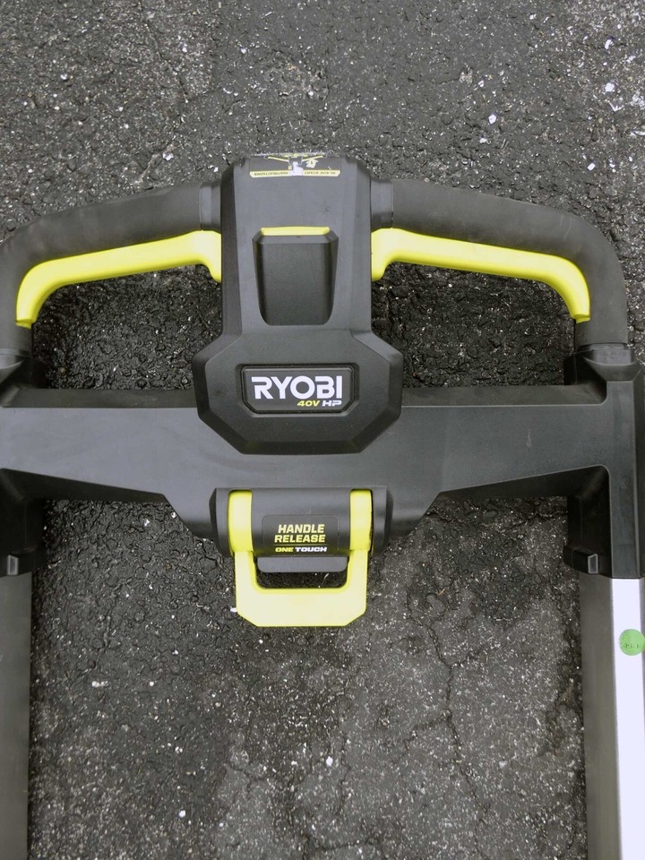 Ryobi 21" 40V Mower RY401015US Complete Handle Assy Free US Shipping | eBay