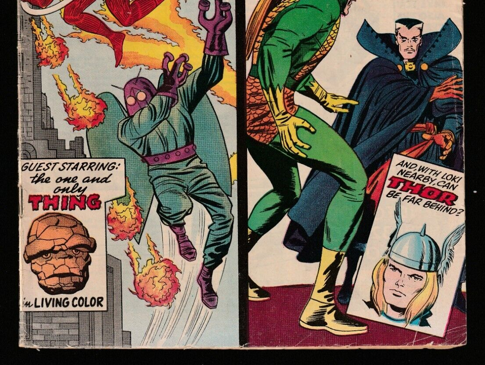 Marvel STRANGE TALES No. 123 (1964) 1st Beetle! Dr. Strange! Human ...