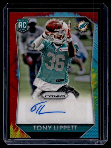 Tony Lippett 2015 Panini Prizm Tie-Dye Prizm Rookie Autograph Card /25 ...