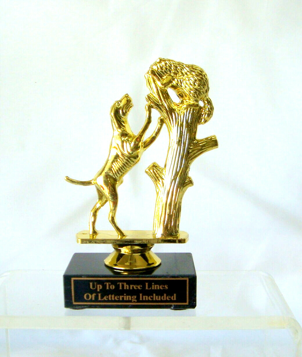 COON DOG TROPHY HUNTING TROPHY FREE LETTERING | eBay