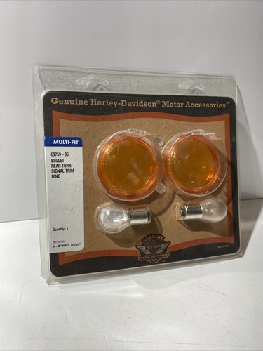 Genuine Harley Davidson 69759-05 Bullet Rear Turn Signal Trim Ring ...