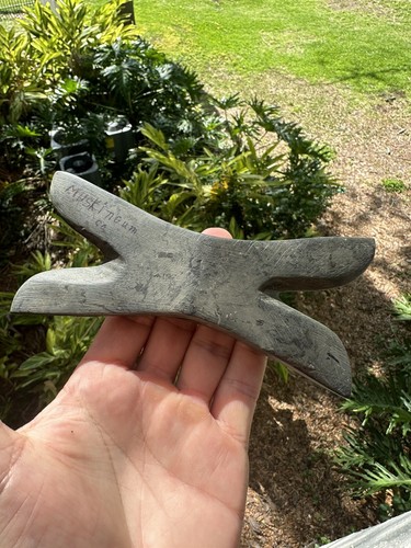 Native American Reel Banner Stone Slate Artifact Arrowhead Michigan | eBay