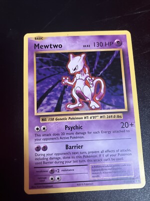 Mewtwo 51/108 - Evolutions - Pokémon TCG - Non-Holo Rare - HP | eBay