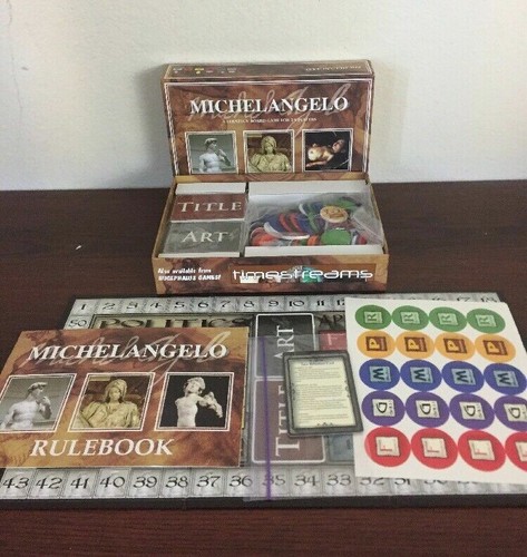 Michel Angelo A Strategy Board Game For 2-players | eBay