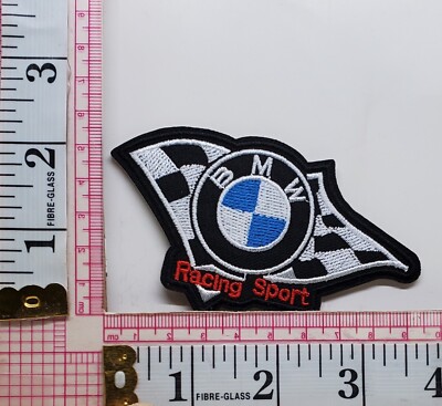 BMW Racing Sport Embroidered Iron On Patch Crest Applique Logo f23 | eBay