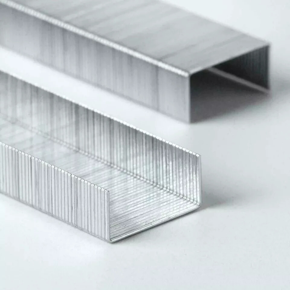 1000pc Pack Heavy Duty 8mm Staples Staple Gun Tacker Upholstery Pins ...