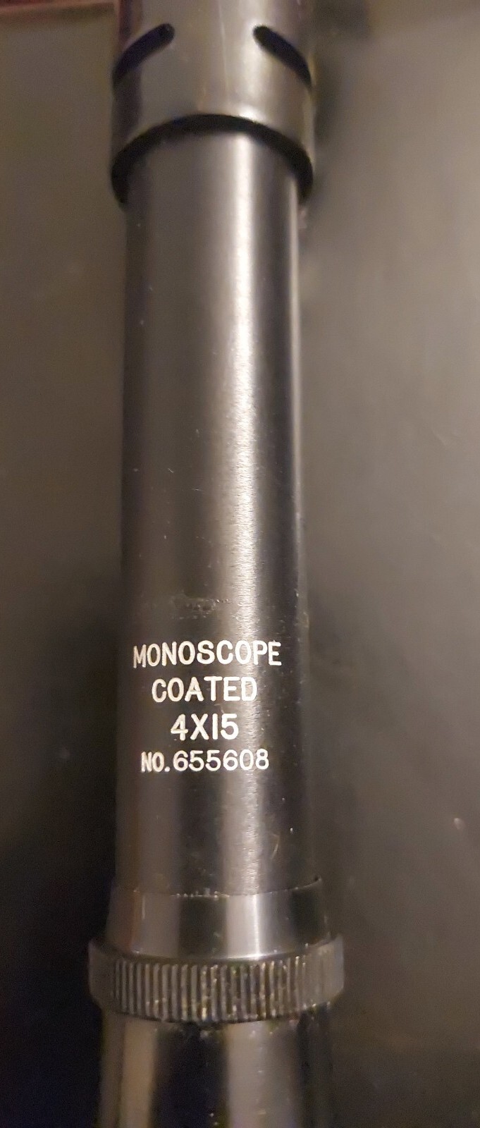 Vintage Monoscope Rifle Scope 4x15 mm MADE IN JAPAN | eBay