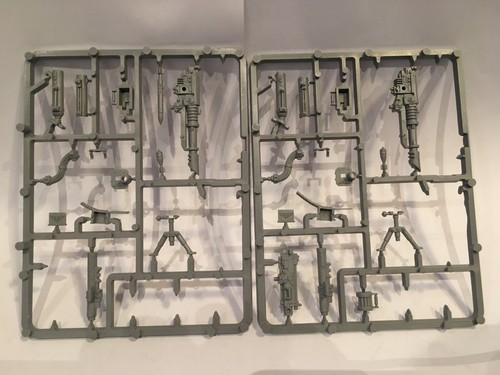 Warhammer 40K Imperial Guard Cadian Heavy Weapons Sprues and Transfer ...