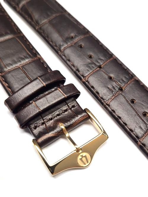 BULOVA BROWN strap 22mm 97C107 9771040 vintage buckle plated | eBay