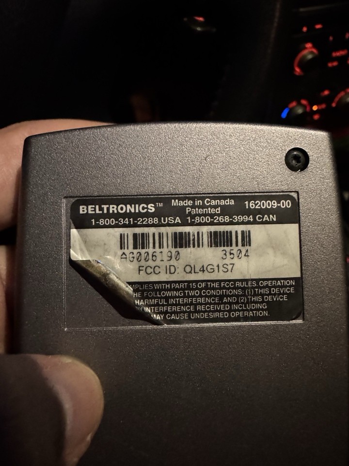 Beltronics RX65 Professional Series Radar Detector w/ Smart Cord | eBay