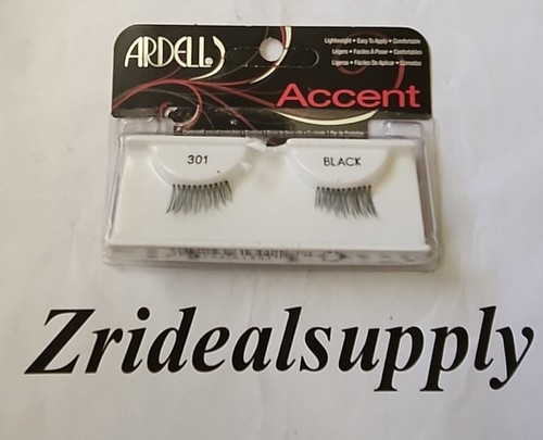 ARDELL ACCENT LASHES 301 BLACK NEW SEALED | eBay
