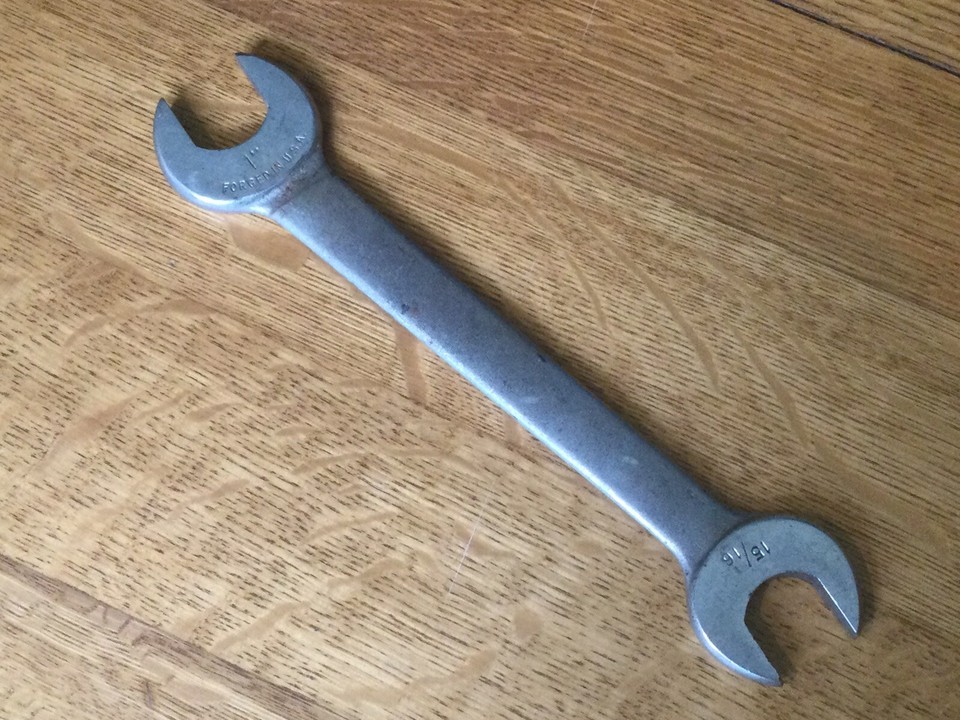 Vintage Indestro Super 1033C 7/8 x 15/16 Double Open End Wrench USA | eBay