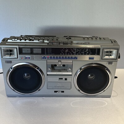 JVC RC-M70JW vintage 1980s stereo Cassette Radio Recorder AM FM SW ...