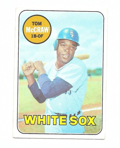 1969 Topps Tom McCraw 388 Chicago White Sox Baseball | eBay