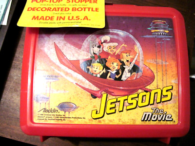Jetson's Vintage Lunch Box 1990 Jetsons The Movie Aladdin Lunch Box ...