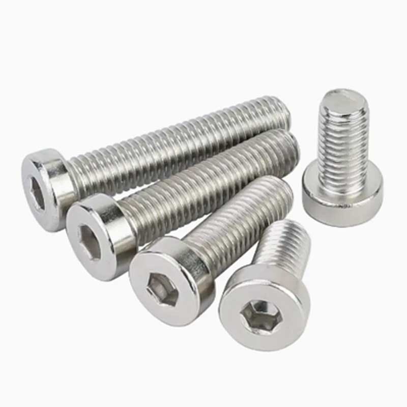 M12 Allen socket thin head screws hex slot short screw thread nails ...