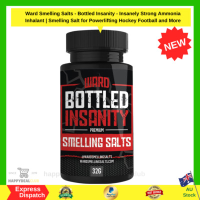 Ward Smelling Salts Bottled Insanity Insanely Strong Ammonia Inhalant ...