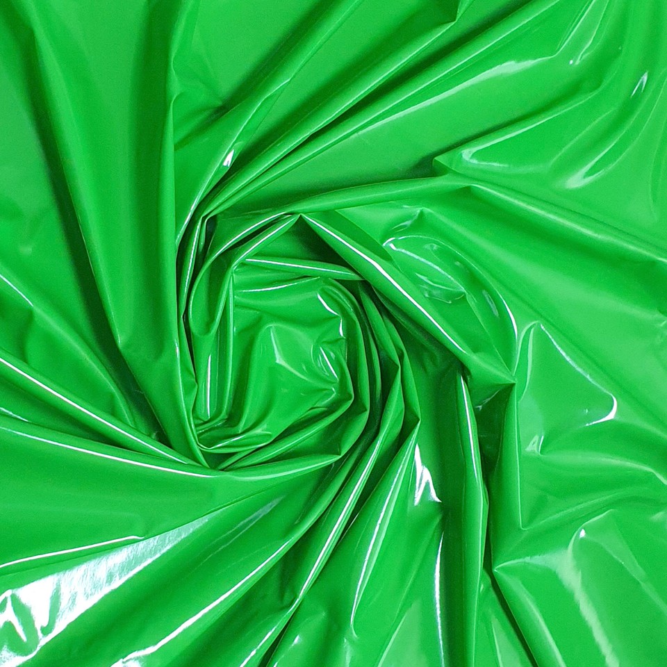 SHINY HIGH GLOSS PVC STRETCH RUBBER VINYL PLEATHER GOTH FETISH CLOTH ...