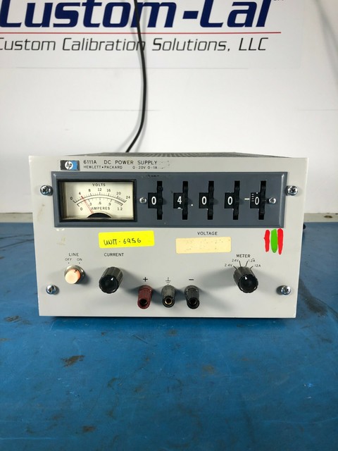 Vintage HP Hewlett Packard 6111A DC Power Supply J702 for sale online ...