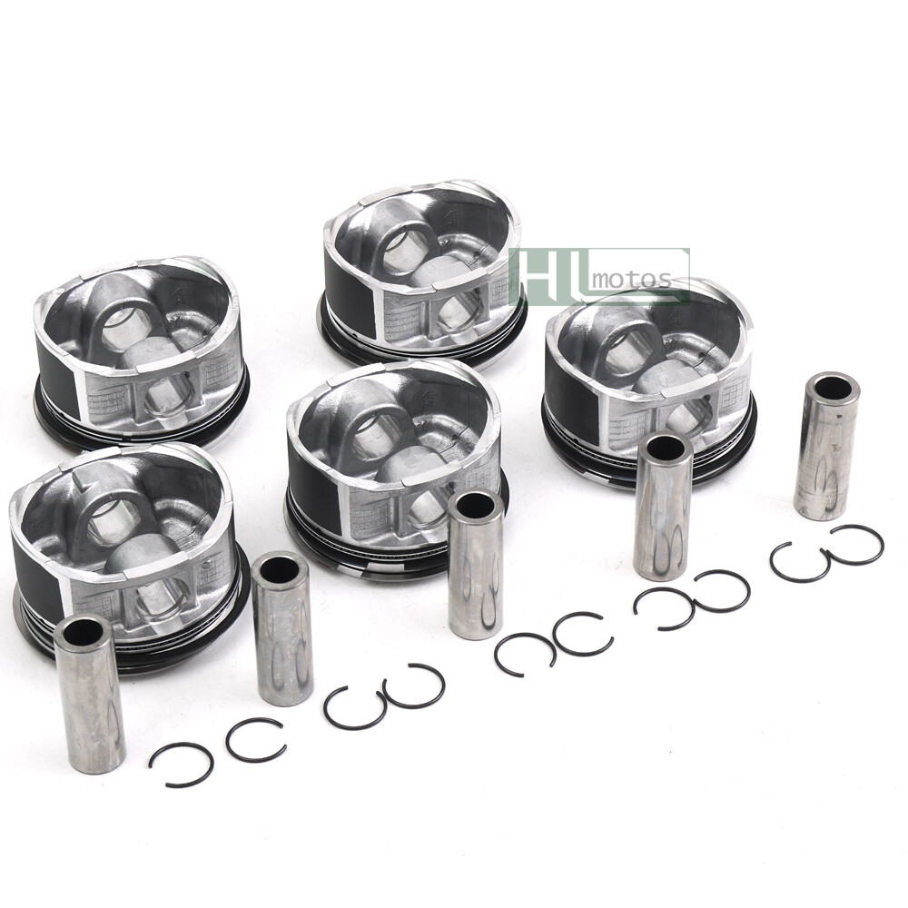 STD 5pcs Pistons Rings Set For Volvo C30 C70 XC90 S40 S60 S80 2.5 T5 L5 ...