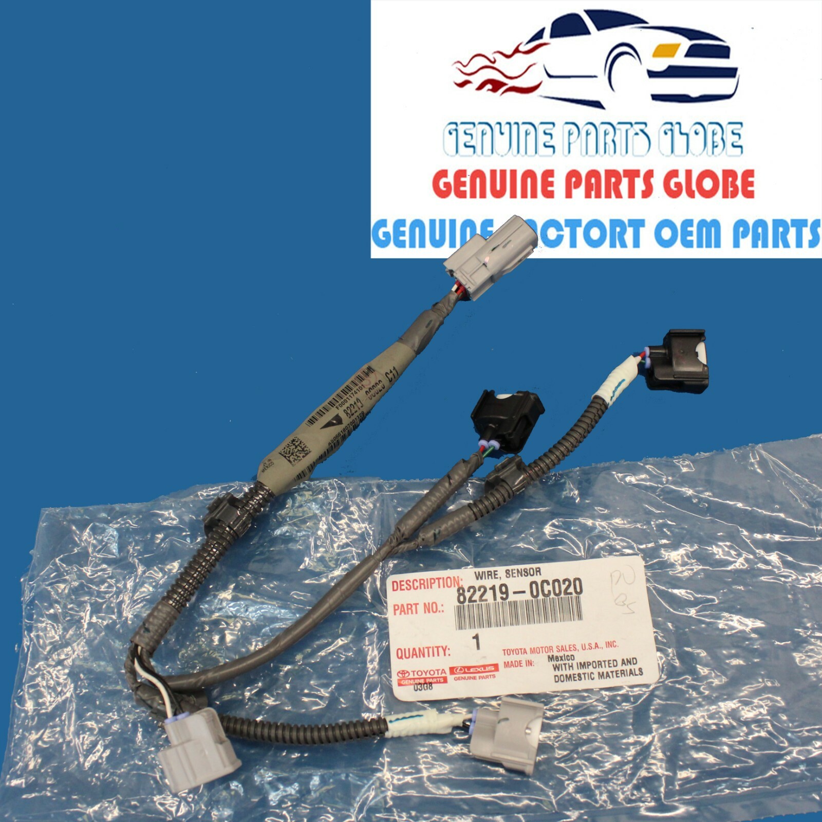 GENUINE OEM TOYOTA TUNDRA SEQUOIA 5.7L V8 KNOCK SENSOR WIRE HARNESS ...