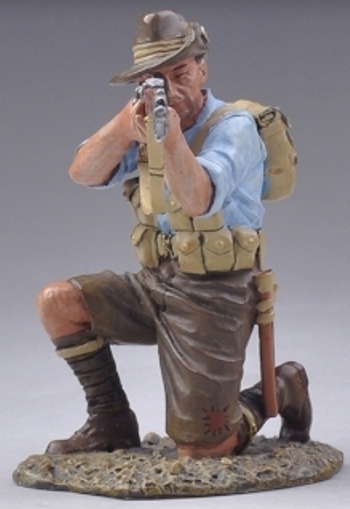 THOMAS GUNN WW1 BRITISH GALLIPOLI GW056A AUSTRALIAN KNEELING RIFLEMAN ...
