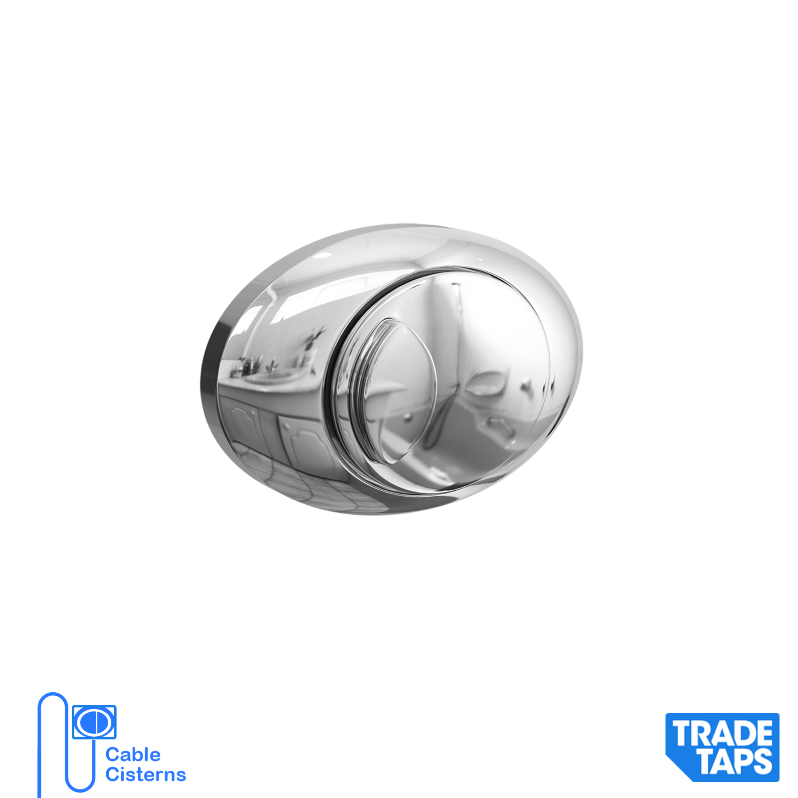 Dual Flush Plate Push Button for Cable Operated Concealed Cisterns ...