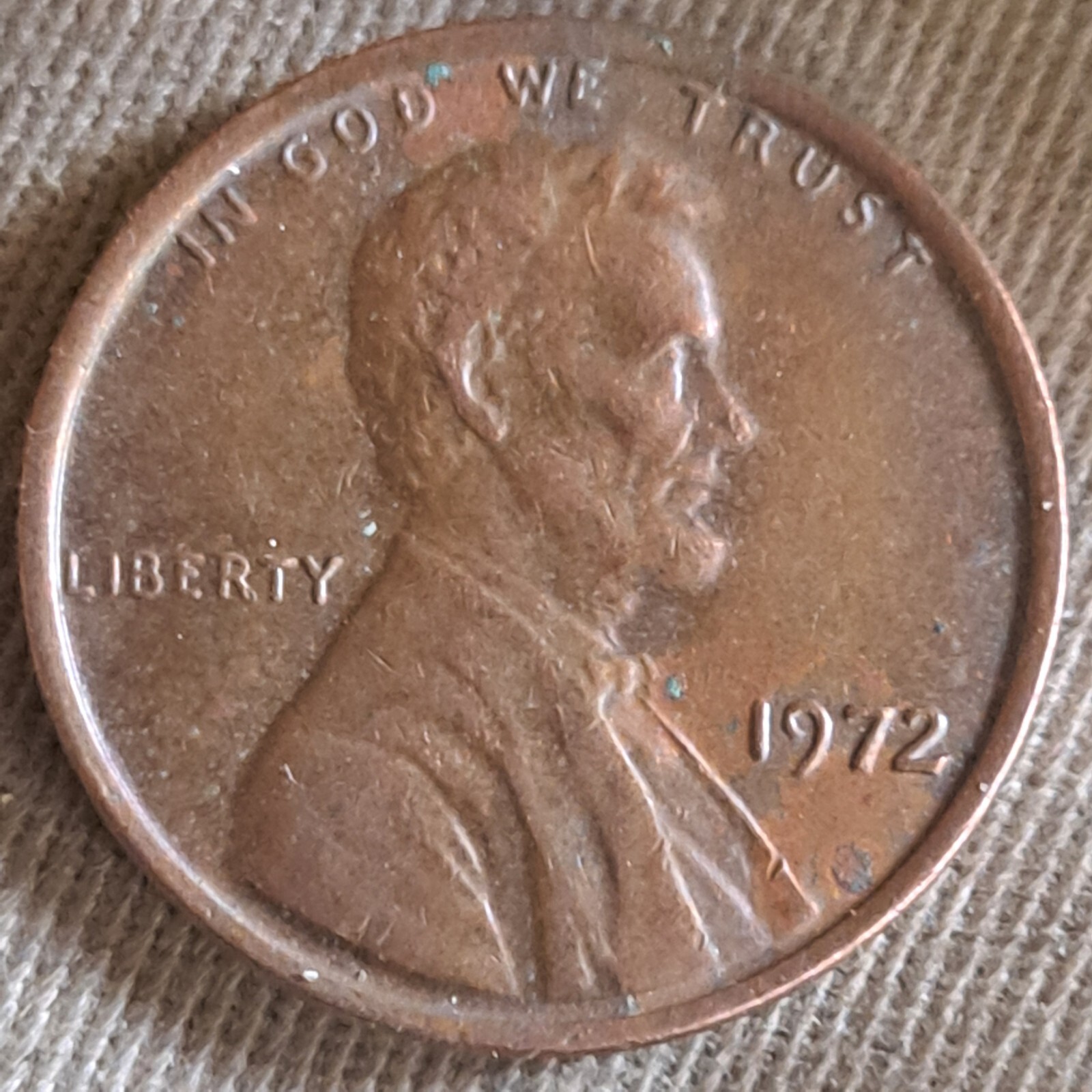 1972 No Mint Mark Lincoln Penny | eBay