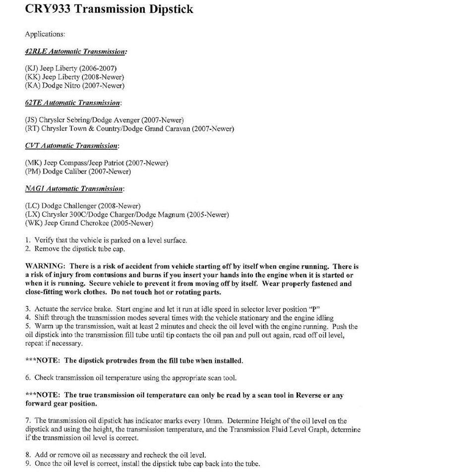 Car Engine Oil Dipstick Fluid Level Dipstick Tool Dorman 917-327 For ...