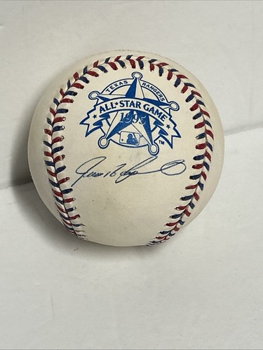 Ivan Rodriguez SIGNED Rawlings 1995 All Star Baseball Texas Rangers MLB ...