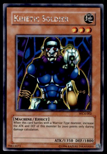 Yu-Gi-Oh! Kinetic Soldier #WC4-002 Light Play | eBay
