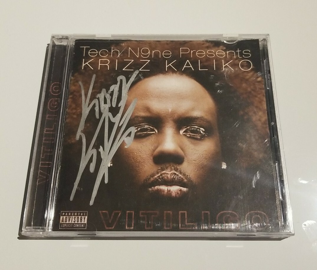 Album De Vitiligo Rare! Vitiligo By KRIZZ KALIKO Signed Autographed