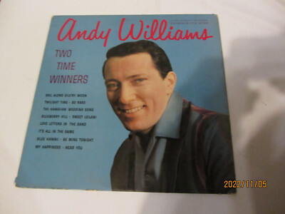 Andy Williams -TWO TIME WINNERS- Cadence Records CLP-3026 Vinyl Record ...