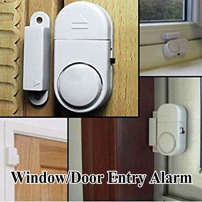 Wireless Home Security Door Window Entry Burglar Alarm System Magneti ...