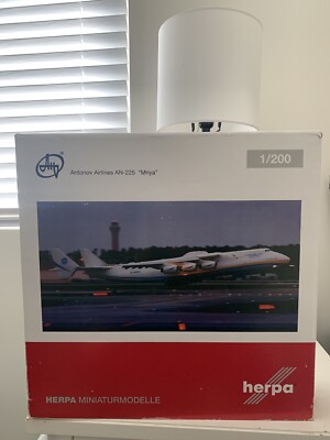 Herpa 1/200 Antonov Airlines "Mirya" AN-225 Int'l Cargo Transporter | eBay
