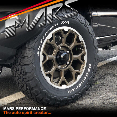 MARS MP-G1 16x5.5 Bronze 4WD Off Road Wheels Rims 5x139.7 Suzuki Jimny ...