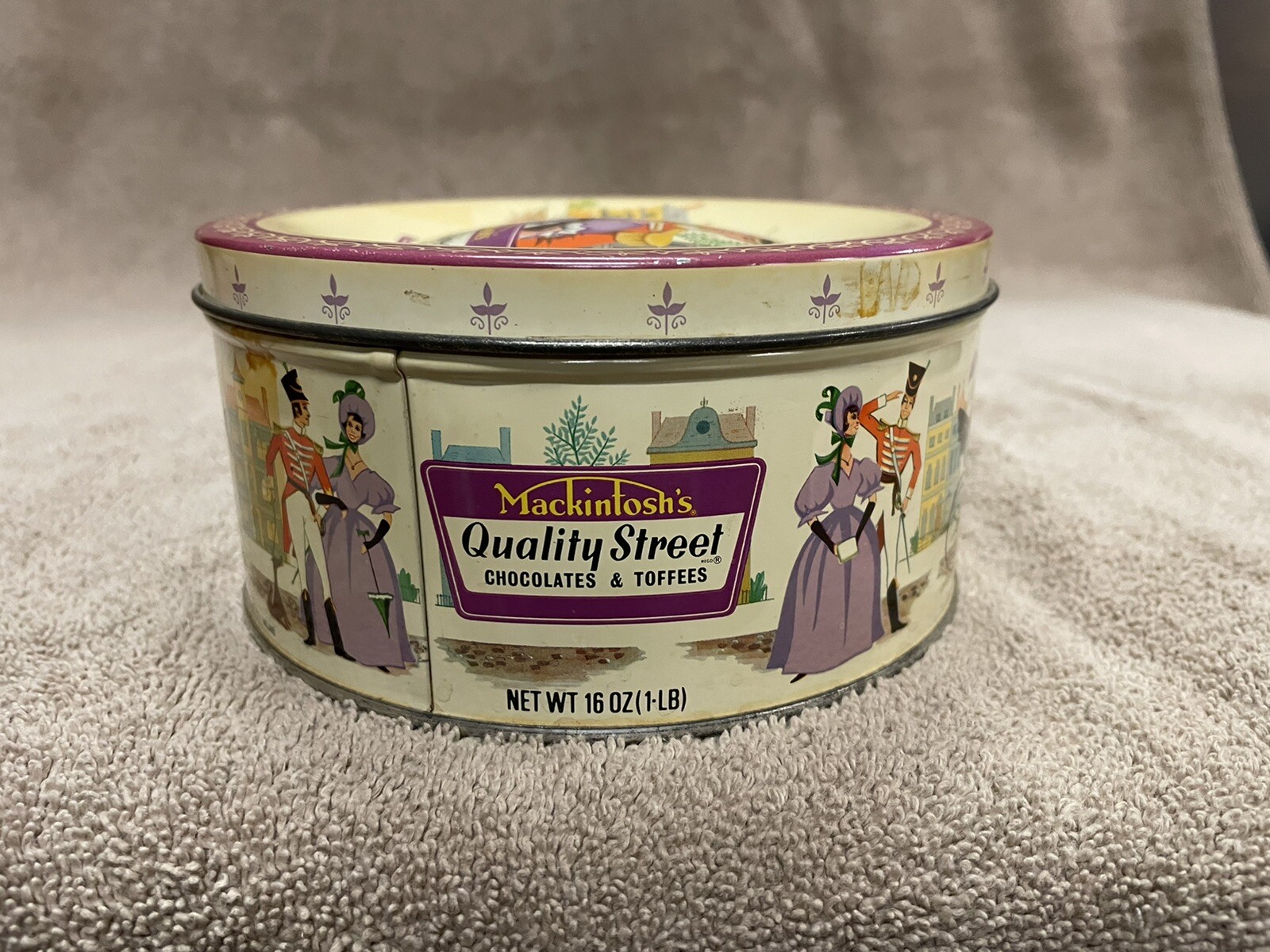 Vintage Mackintosh's Quality Street Chocolates & Toffees Tin England ...